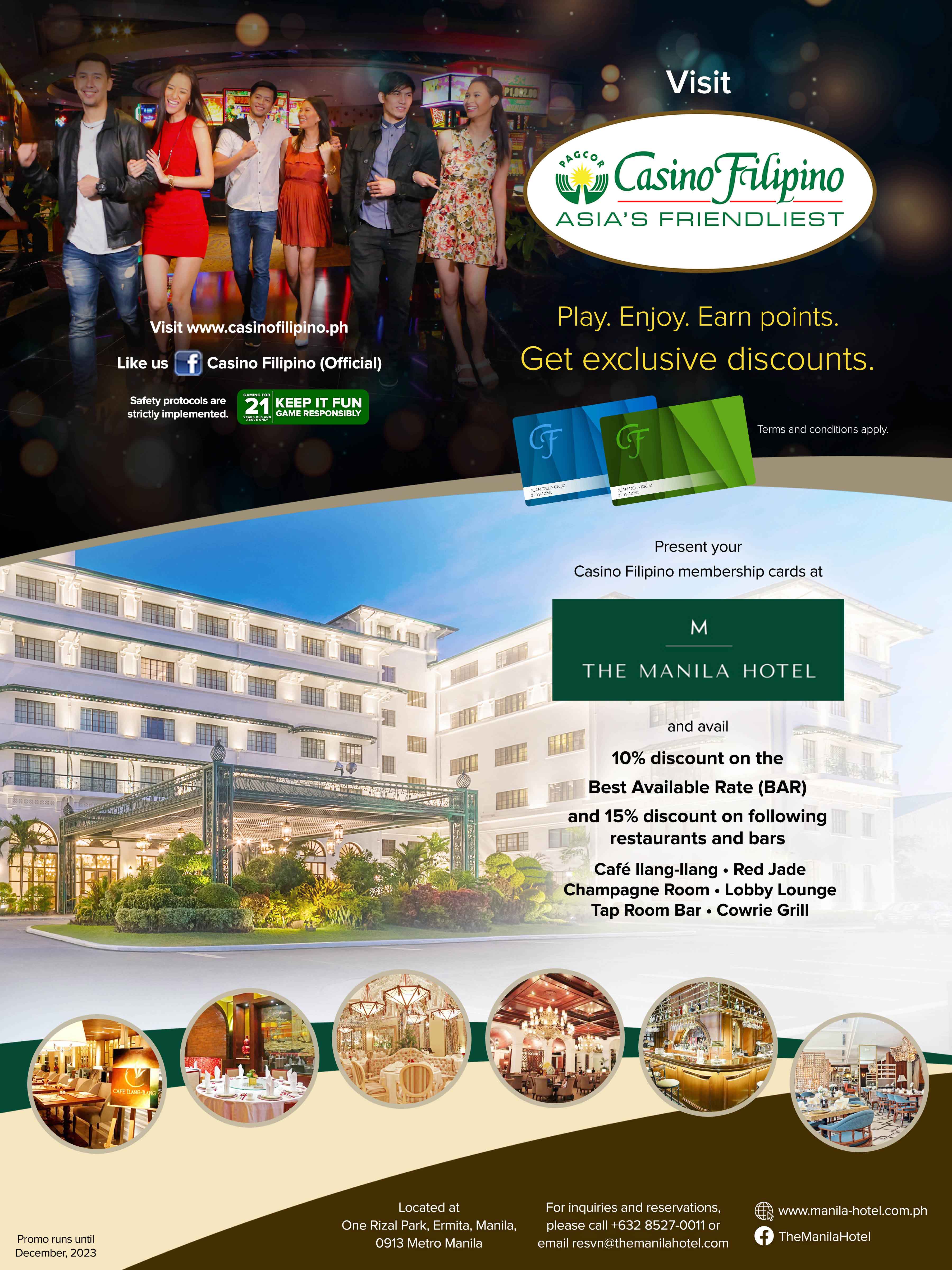Casino Filipino - Rewards