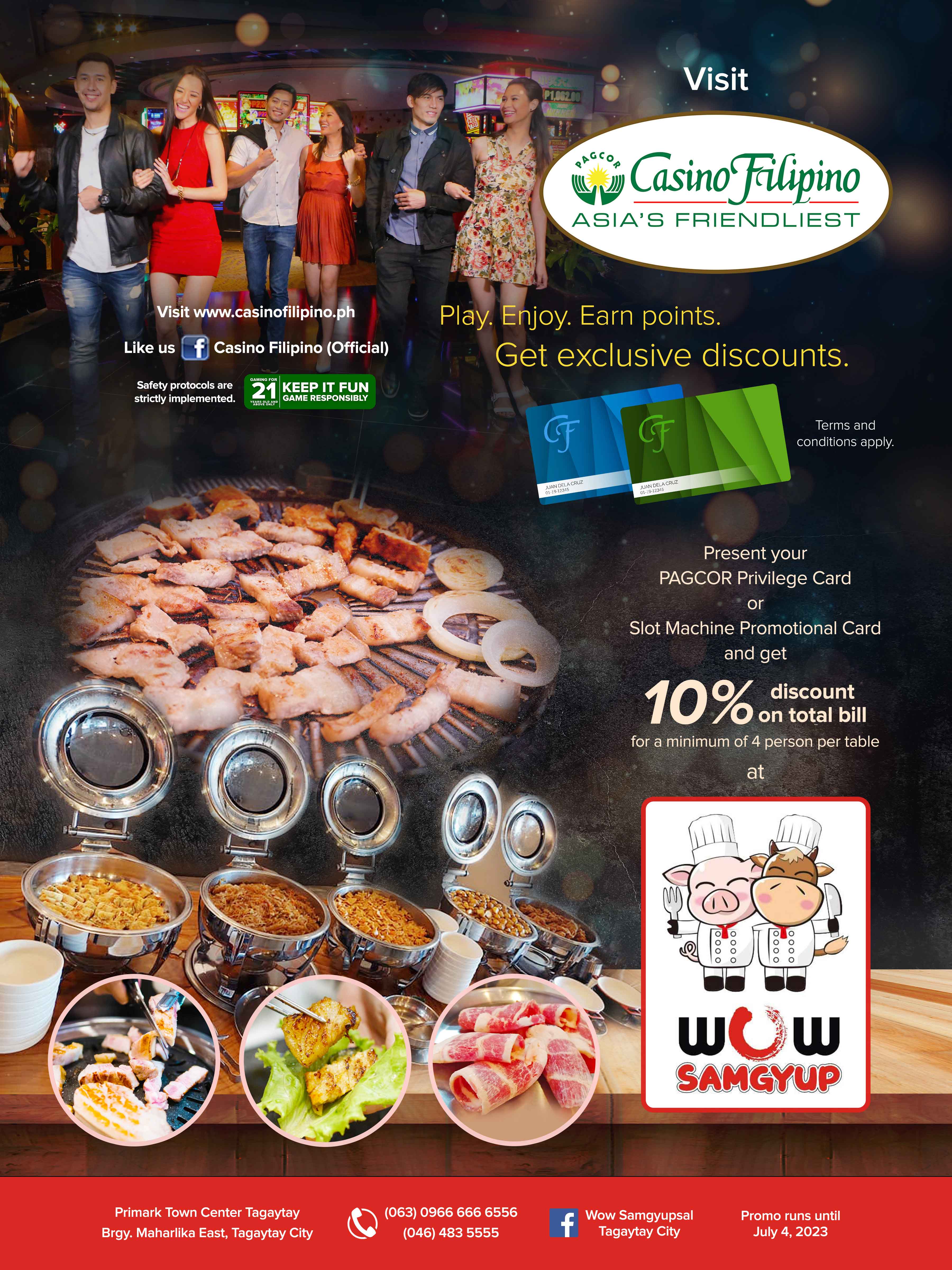 Casino Filipino - Rewards